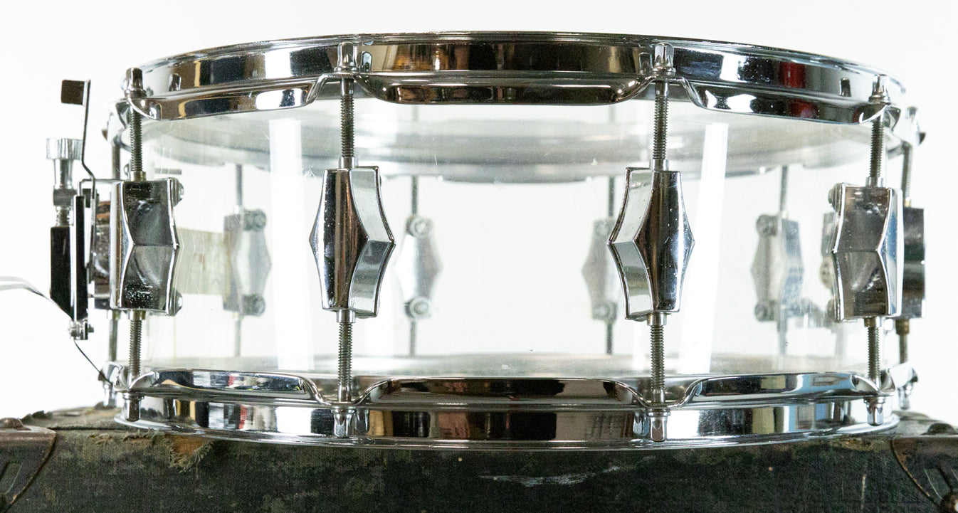 1970s Fibes 5.5x14 Crystallite Snare Drum – Hawthorne Drum Shop